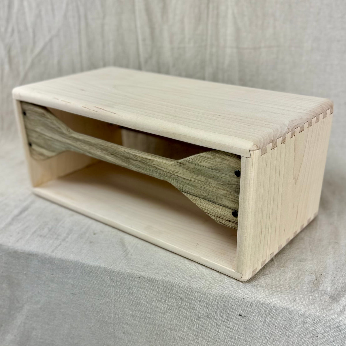 Enclosed Amplifier Headshell -Unfinished- – Moon Custom Cabinetry